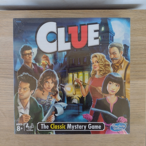 Hasbro | Other | Hasbro Clue The Classic Mystery Board Game In Original ...